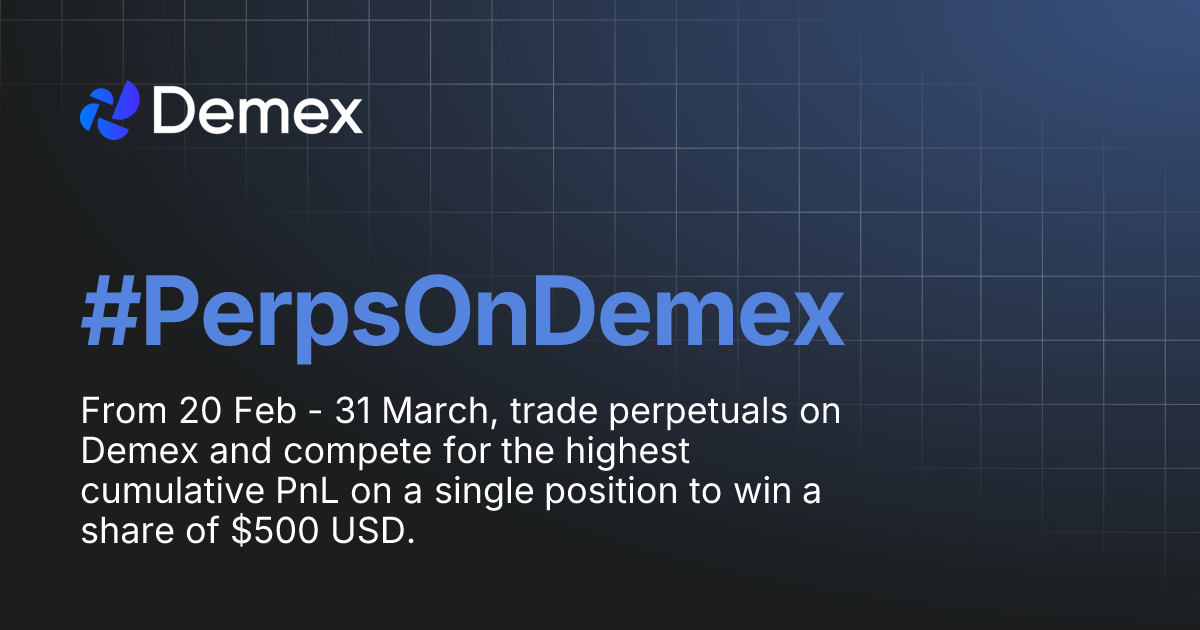 #PerpsOnDemex | Demex Docs