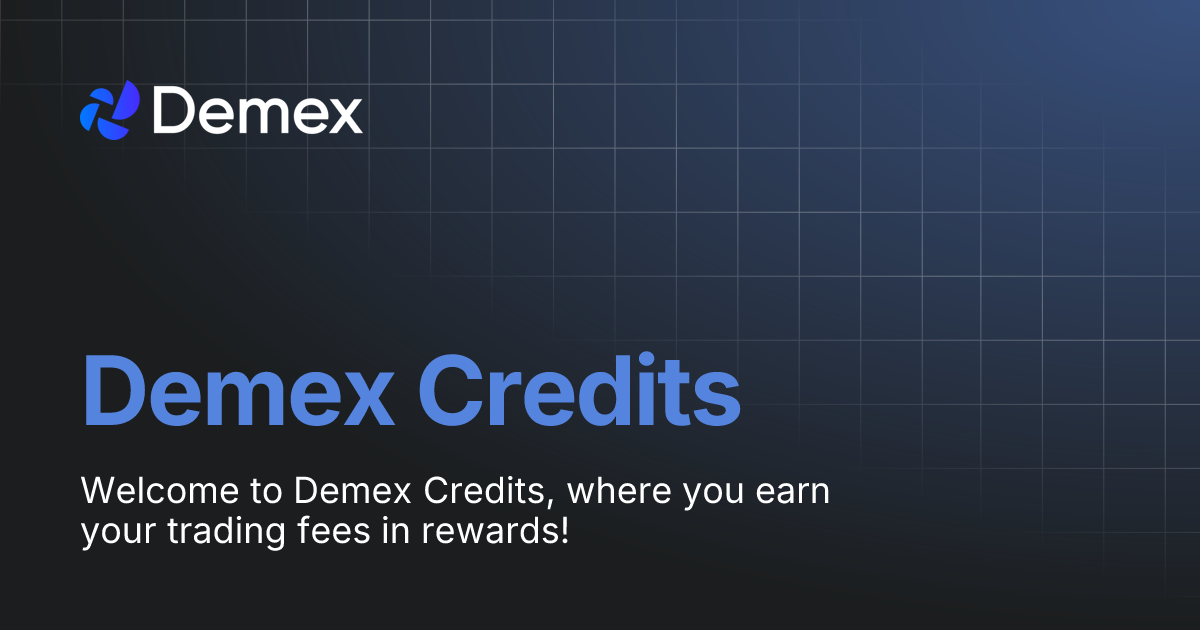 Demex Credits | Demex Docs